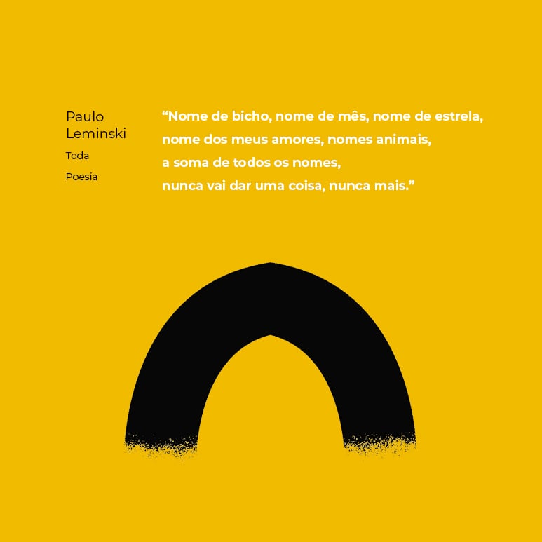 Paulo Leminsky, Toda Poesia, p. 199 - Imprensa Nacional