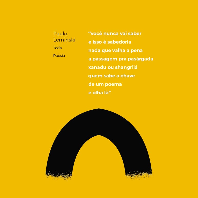 Paulo Leminsky, Toda Poesia, p. 242 - Imprensa Nacional