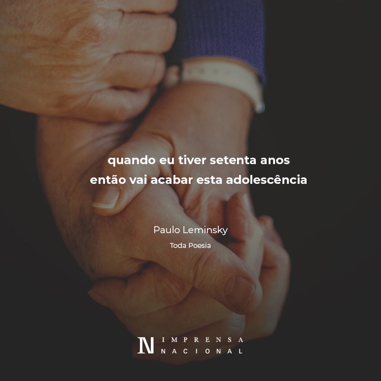 Paulo Leminsky, Toda Poesia, p. 53 - Imprensa Nacional