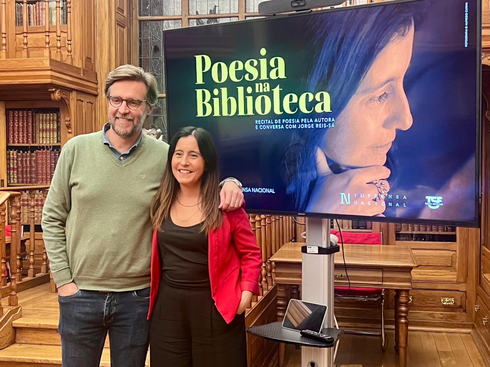 Já pode ouvir o sétimo episódio de Poesia na Biblioteca, com Filipa ...