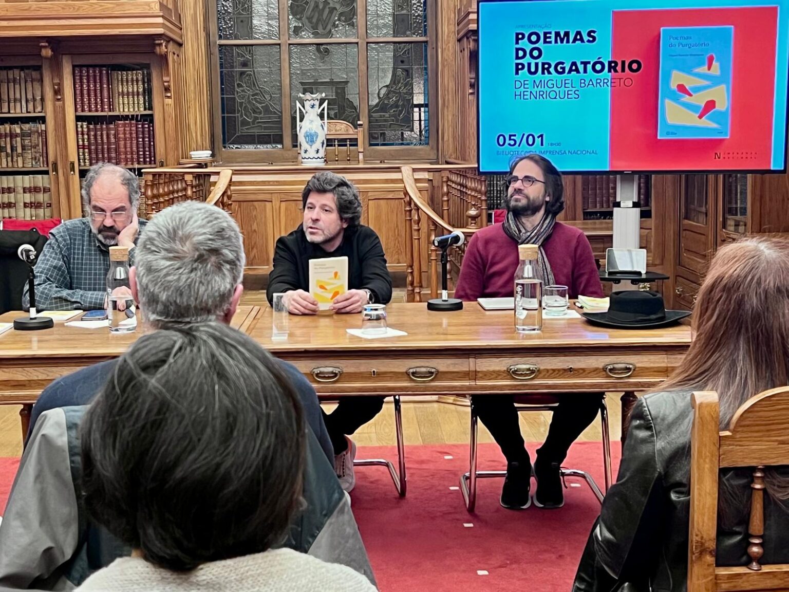 Apresentação da obra «Poemas do Purgatório», da autoria de Miguel ...
